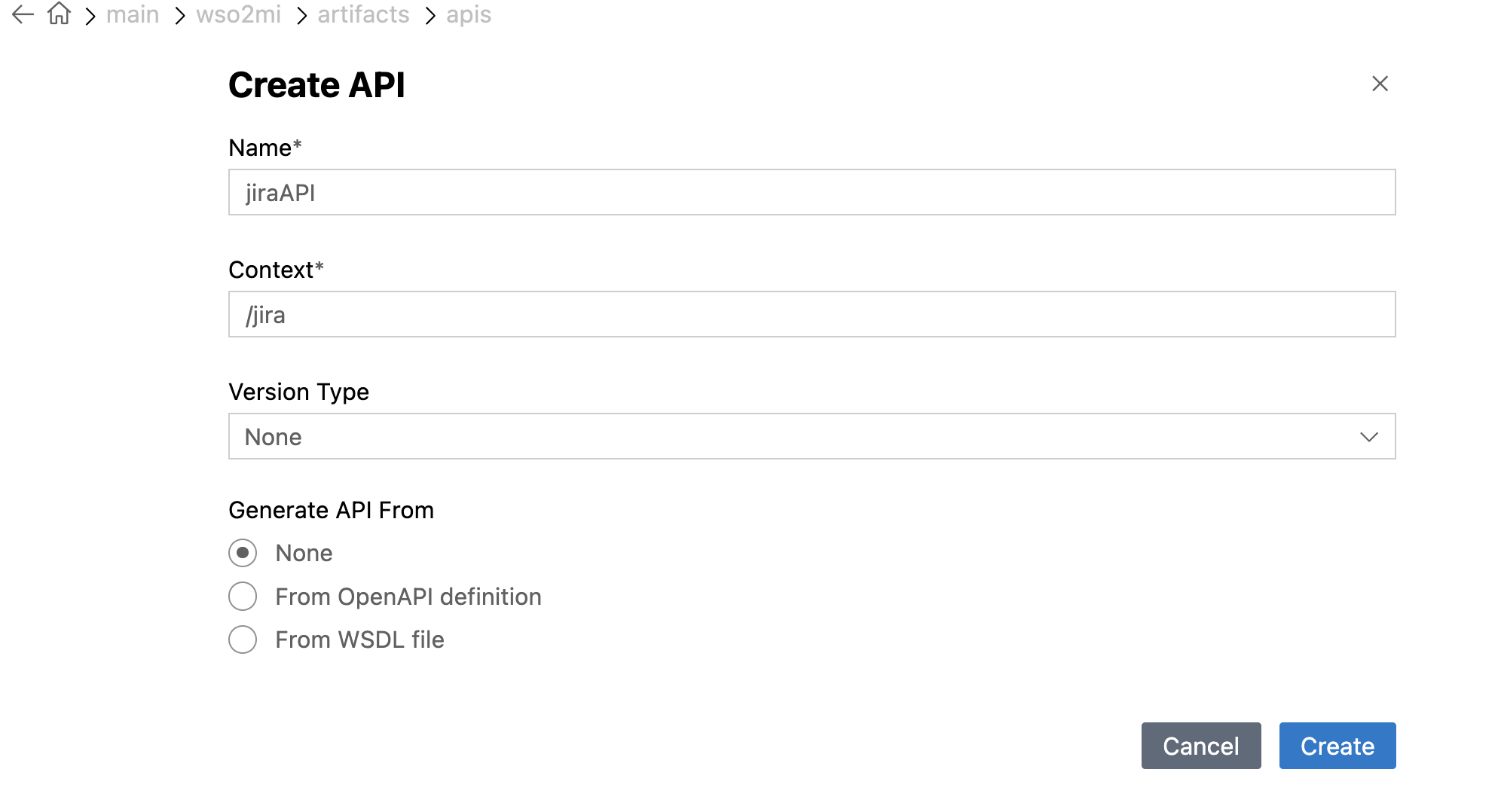 Jira Connector Example - WSO2 Micro Integrator Documentation 4.4.0