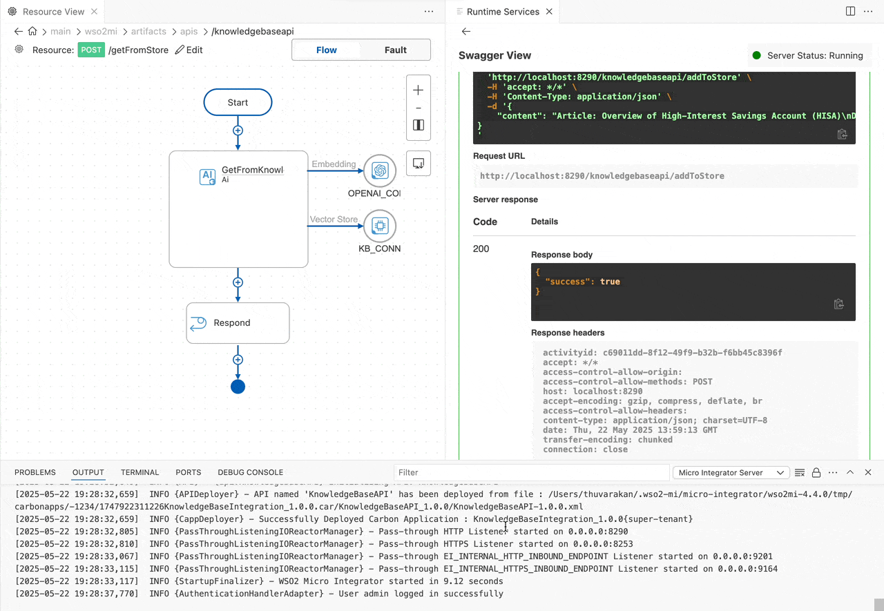 Build a Knowledge Base - WSO2 Integrator: MI Documentation 4.5.0