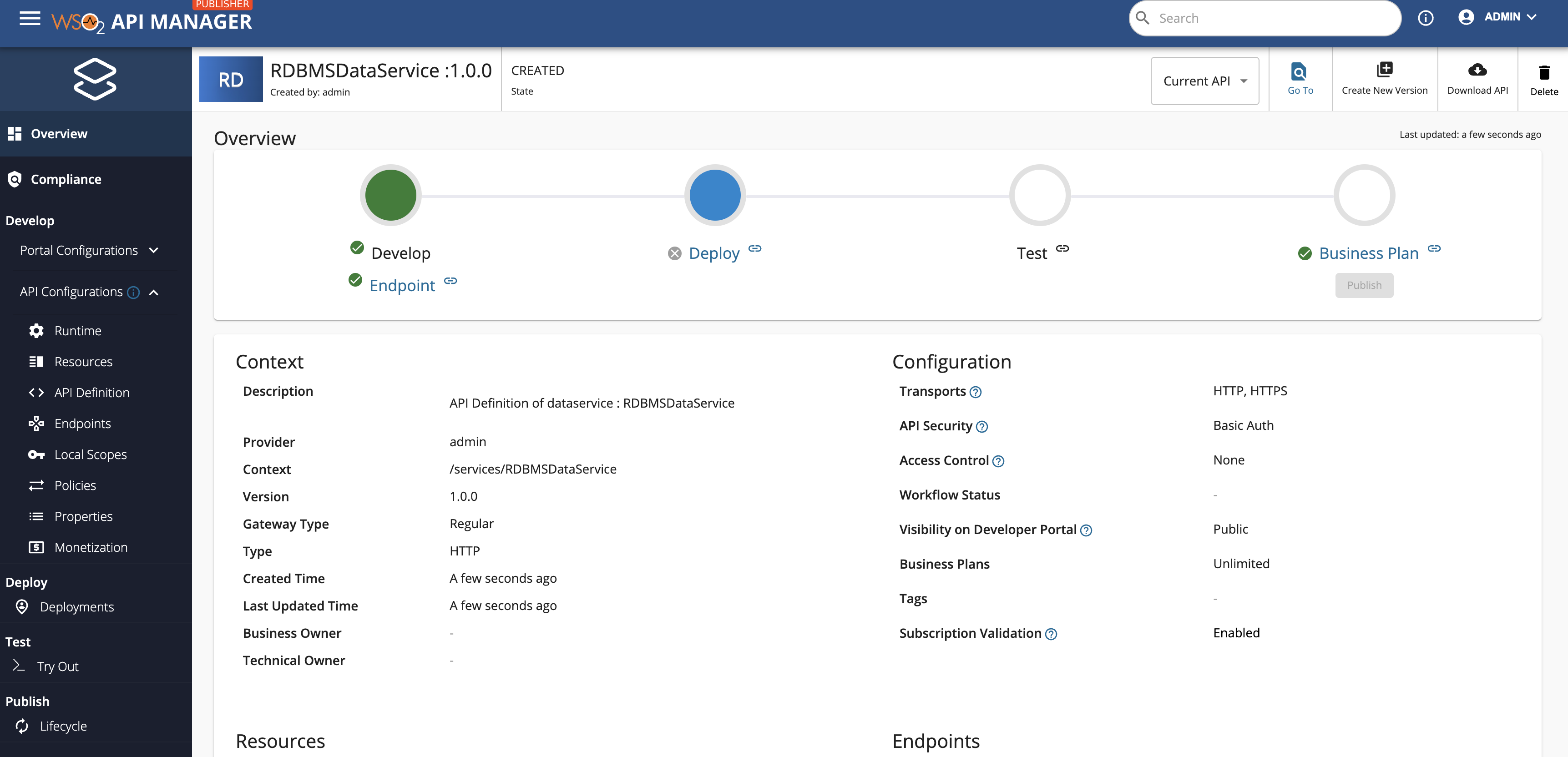 How to Expose a Data Service as a Managed API - WSO2 Integrator: MI ...